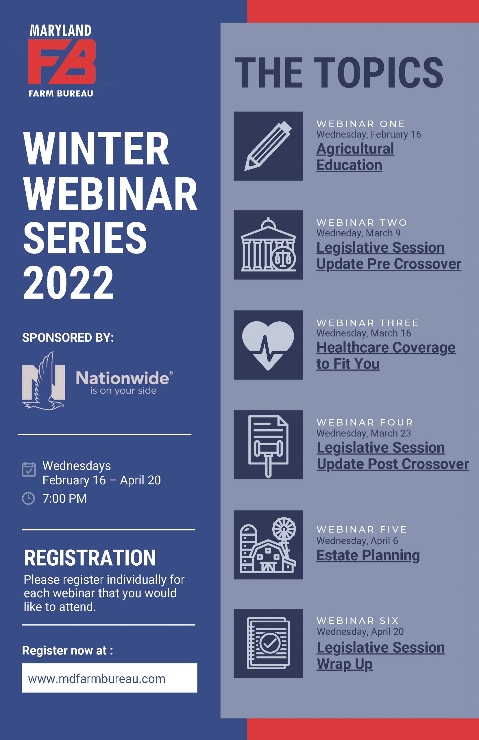 Winter Webinar Series – Maryland Farm Bureau
